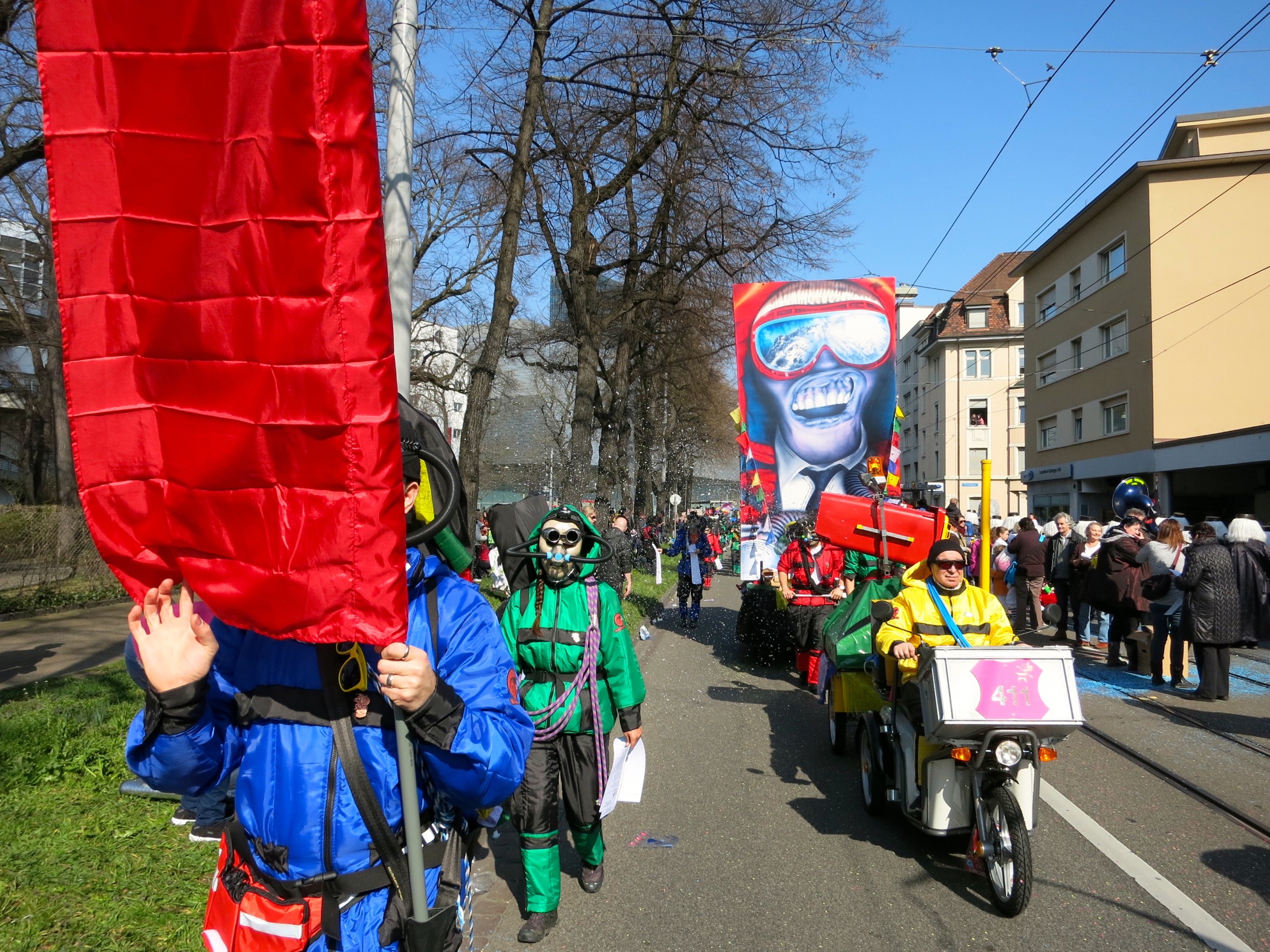Stamm Fasnacht 2014: am Limit | Spale-Clique